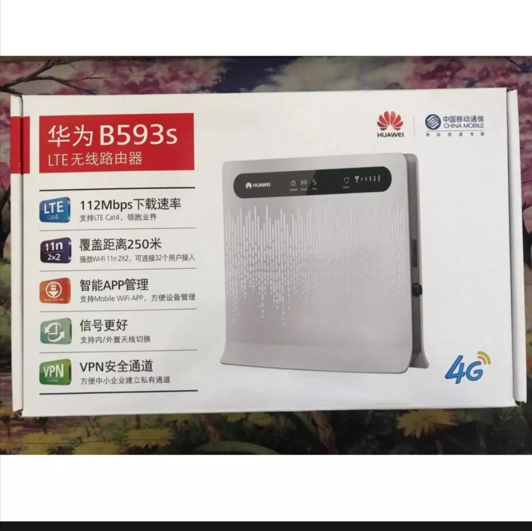 Huawei Home wifi router with Sim card slot for all sim can(B593 ...