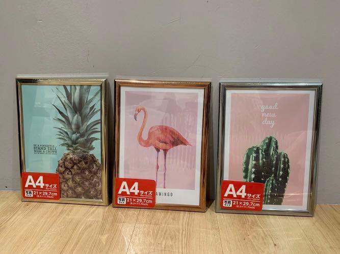 IKEA/ DAISO frames, Furniture & Home Living, Home Decor, Frames ...