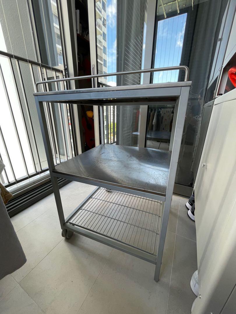 IKEA Udden kitchen trolley, Furniture & Home Living, Furniture, Shelves ...