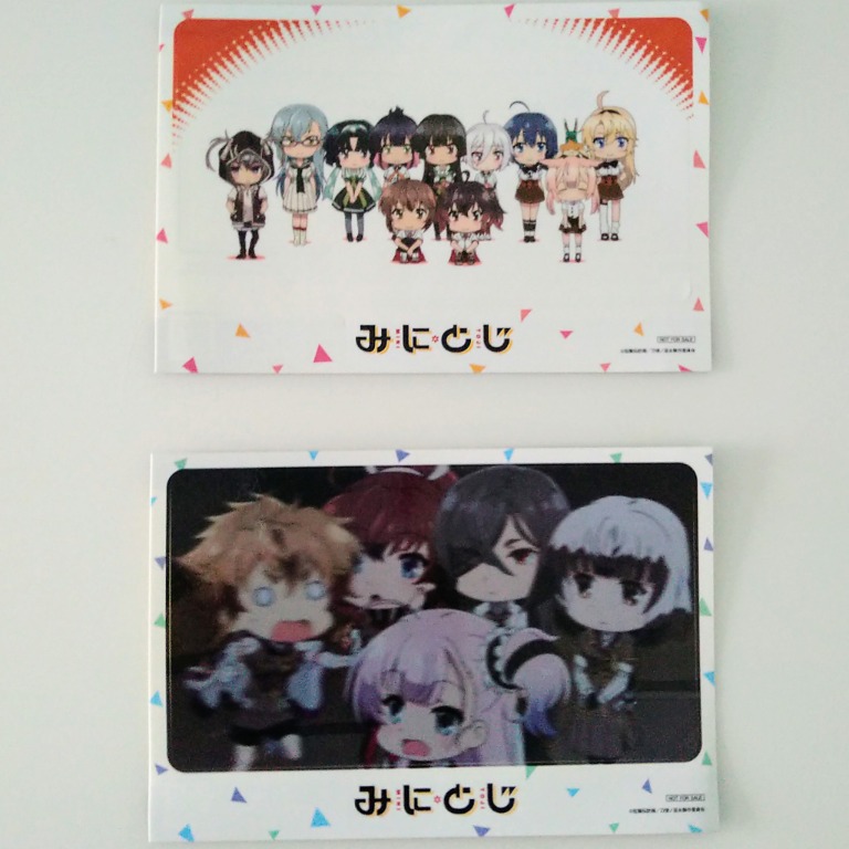 [Available] Katana Maidens: Toji No Miko / Mini Toji Set of 2 Sticker ...