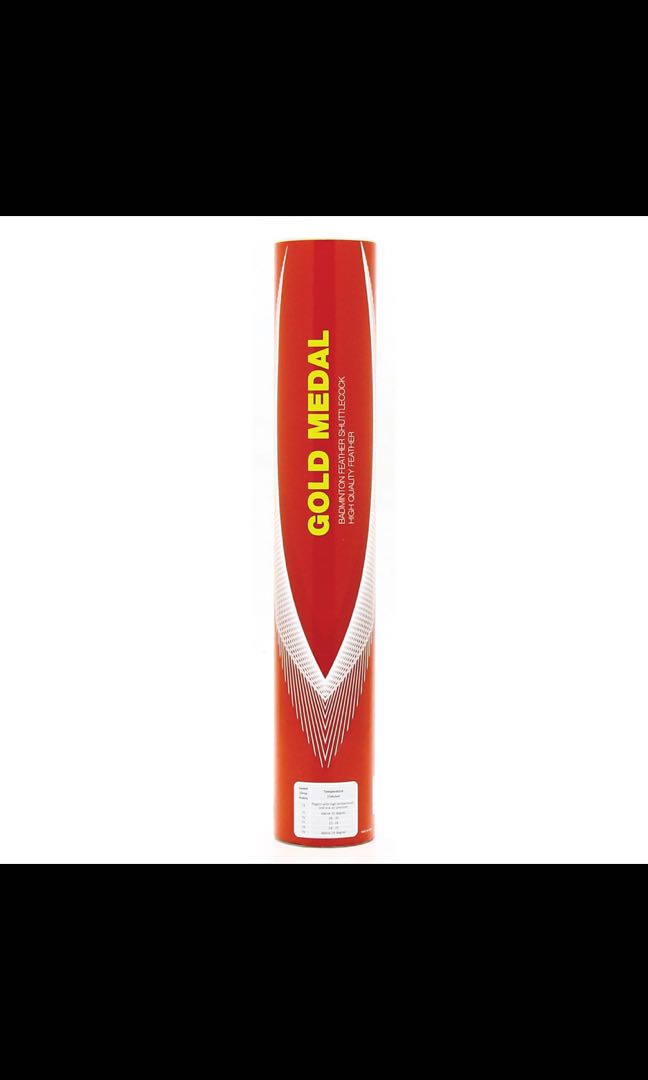 Li Ning Badminton Shuttlecock Gold Medal, Sports Equipment, Sports ...