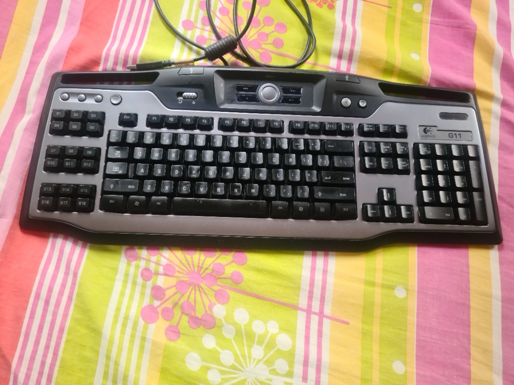 Logitech G11 gaming keyboard, Computers & Tech, Parts & Accessories ...