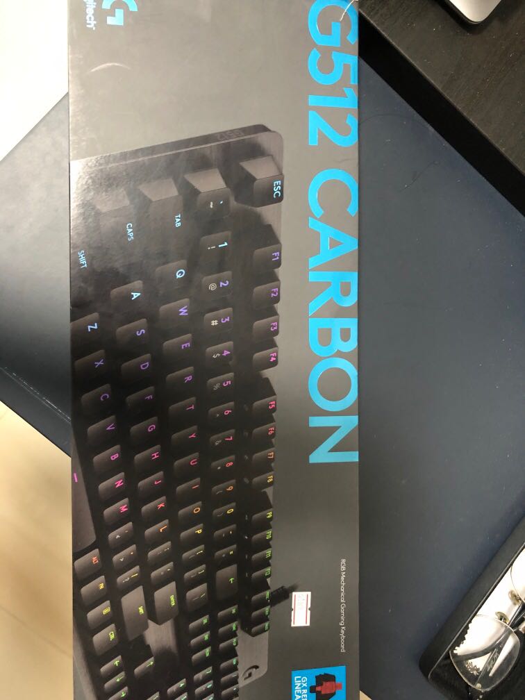 Logitech G512 Carbon RGB Gaming Keyboard, Computers & Tech, Parts ...