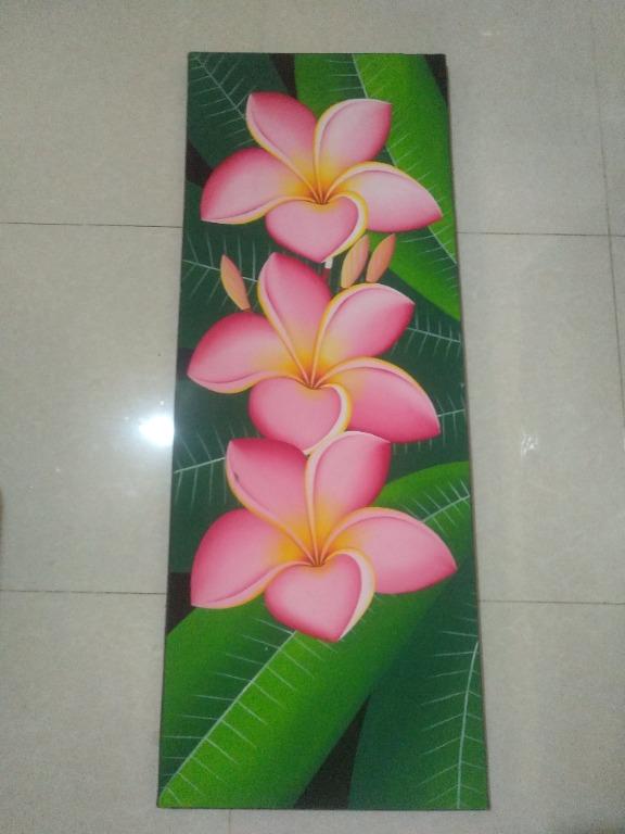 Sketsa Bunga Kamboja