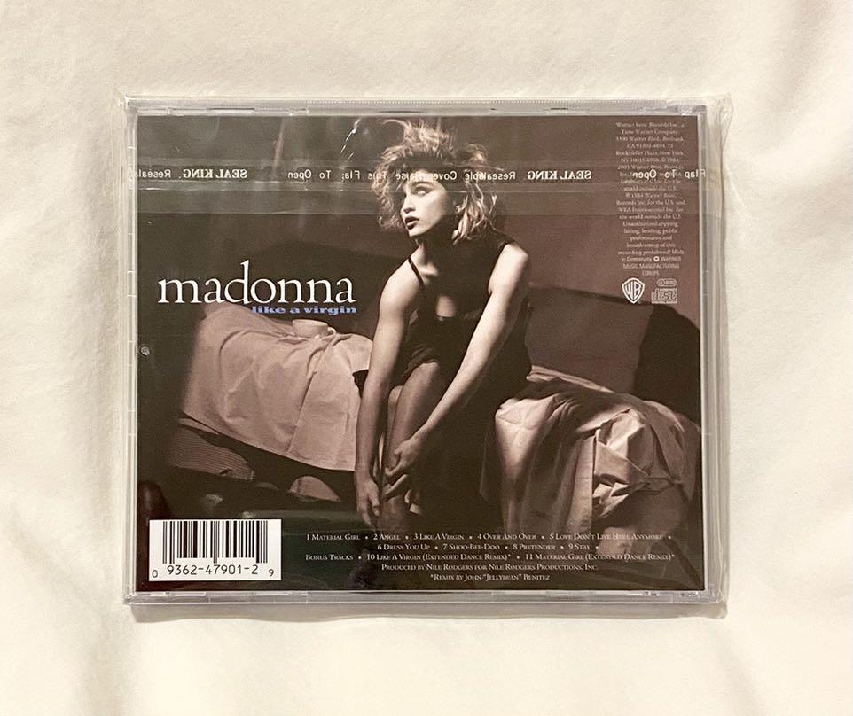Madonna - Like A Virgin (2001 Reissue and Remastered), Hobbies & Toys, Music & Media, CDs & DVDs ...