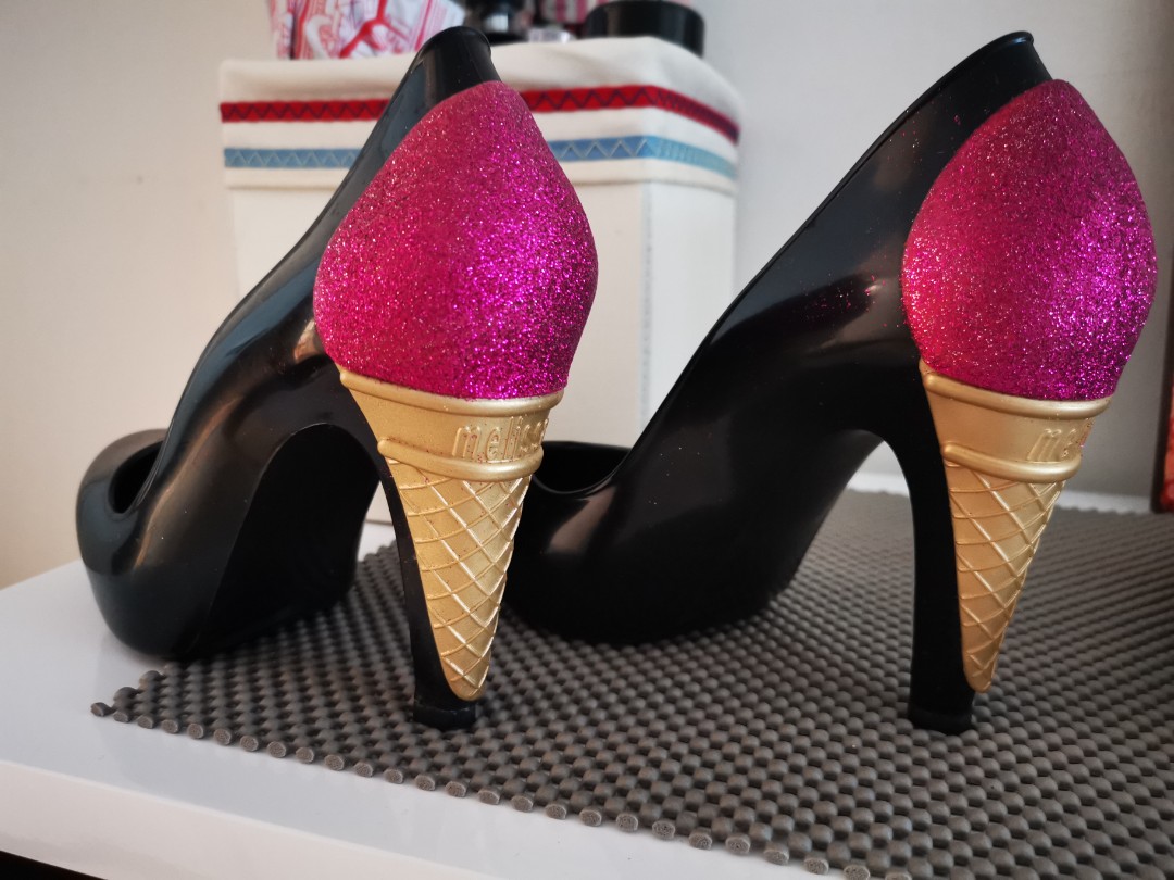 Melissa ice cream heels shoes, Women's Fashion, Footwear, Heels on ...