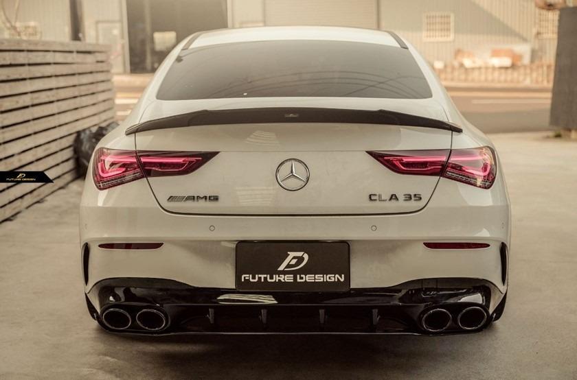 Mercedes Benz Merc CLA Class CLA45S AMG Front Bumper and Rear Diffuser ...