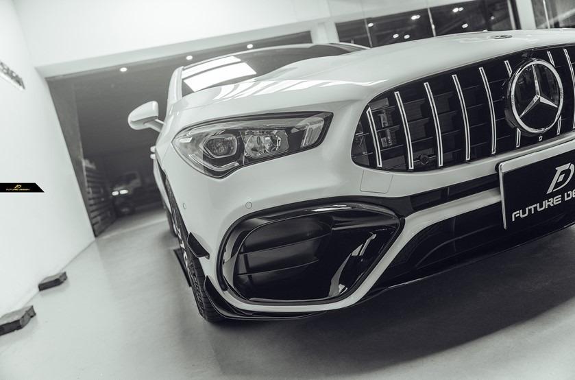 Mercedes Benz Merc CLA Class CLA45S AMG Front Bumper and Rear Diffuser ...