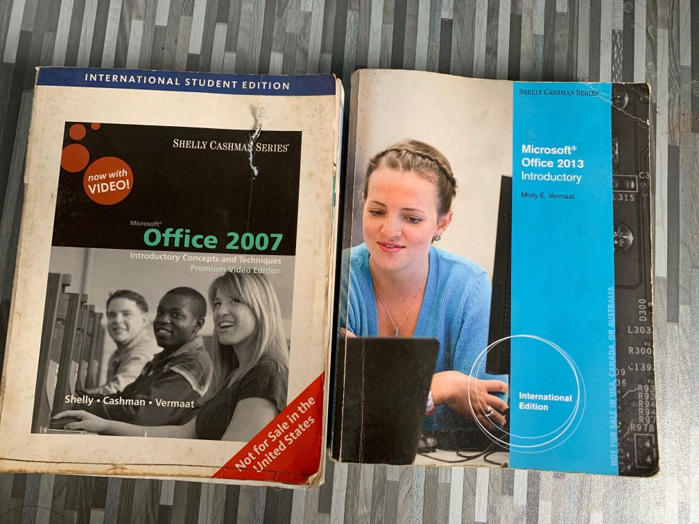 MICROSOFT OFFICE BOOK, Hobbies & Toys, Books & Magazines, Textbooks on ...