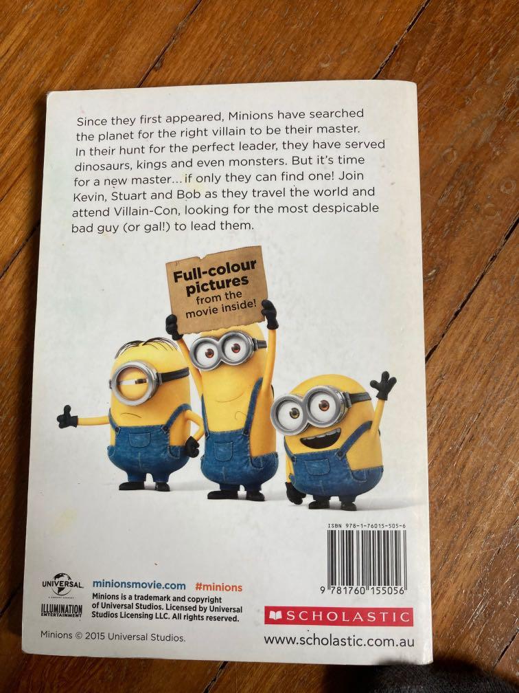 Minion movie book, Hobbies & Toys, Books & Magazines, Children's Books ...