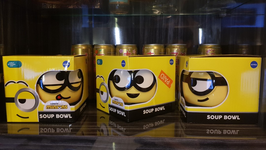 Minion Soup Bowl - Full Set, Furniture & Home Living, Furniture, Tables ...