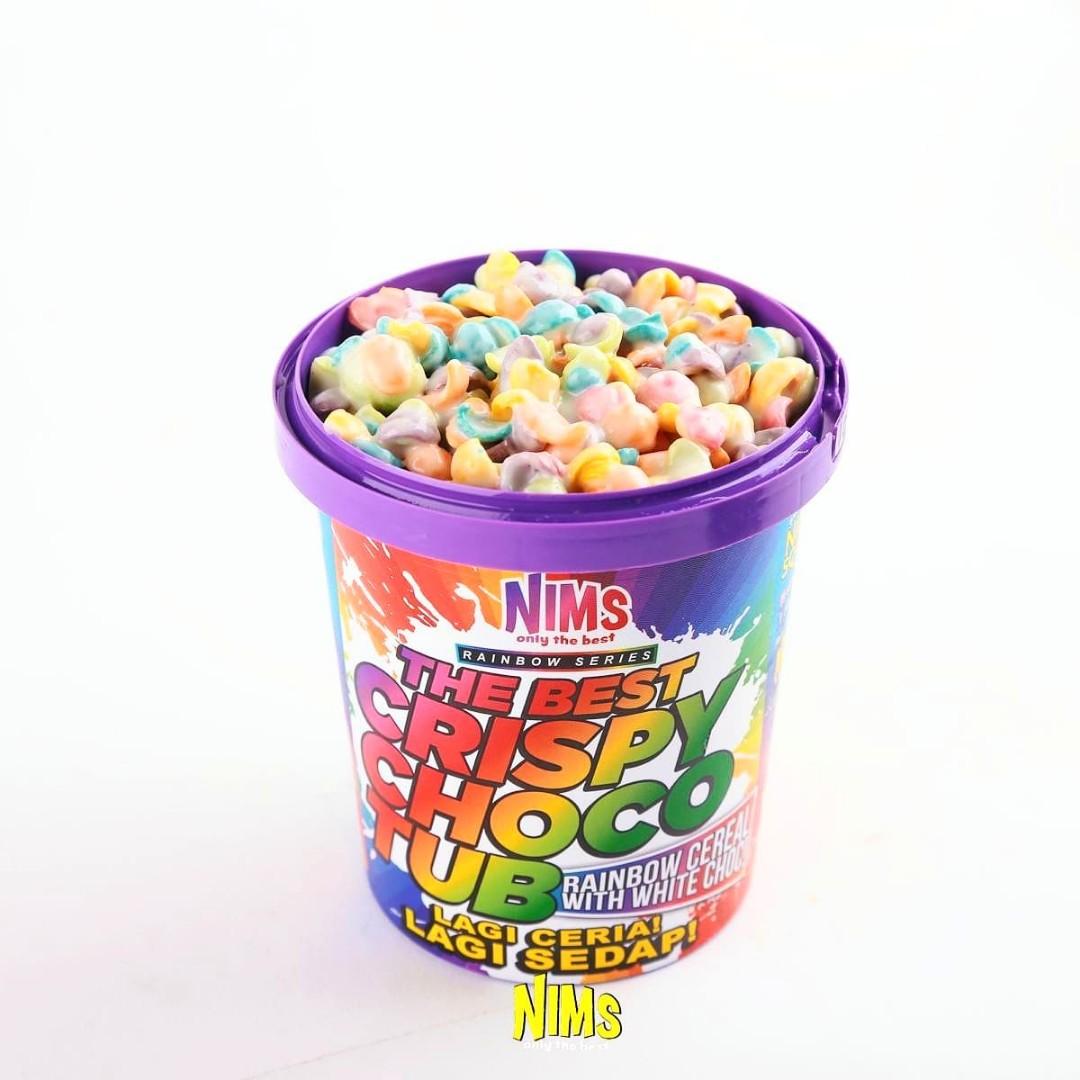 NIMS Cereal Choco Tubs, Food & Drinks, Packaged & Instant Food on Carousell