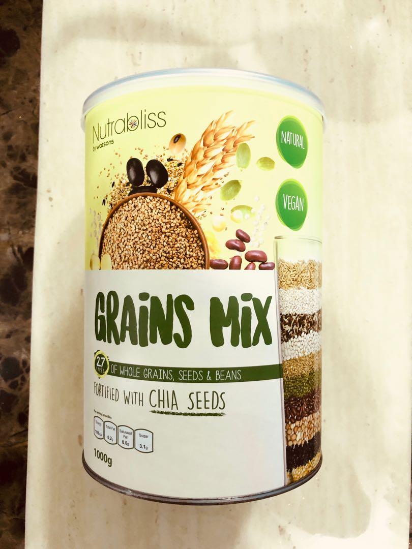 Nutrabliss Grains Mix (27 diff grains), Food & Drinks, Beverages on ...