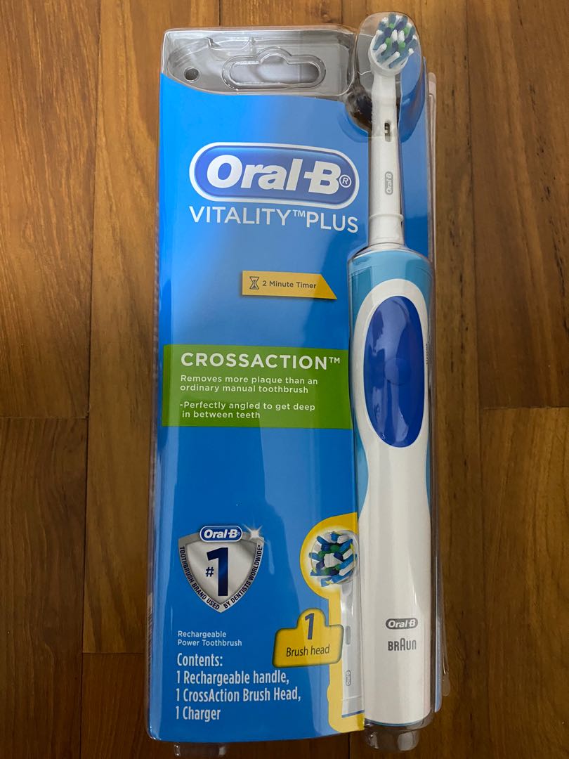 Oral B Power Oral Care Vitality D12 Cross Action Handle, Beauty ...