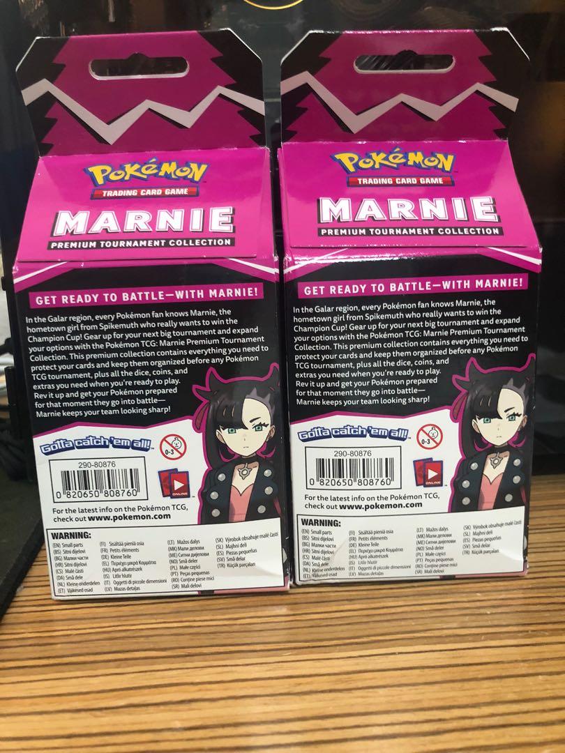Pokemon Premium Tournament Collection Marnie Box, Hobbies & Toys, Toys ...