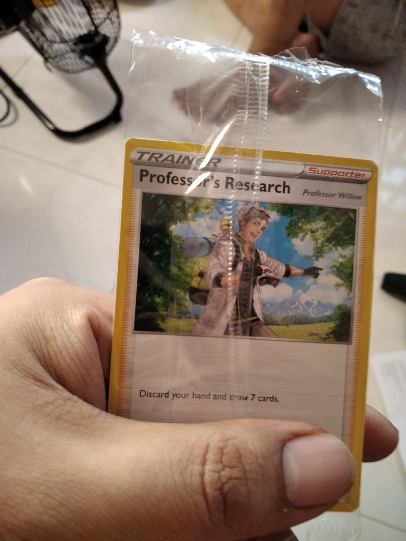 Pokemon TCG EN PROMO CARD PROFESSOR'S RESEARCH (PROFESSOR WILLOW ...