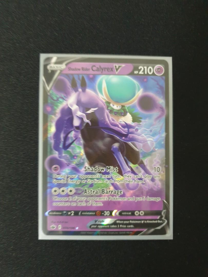 Pokemon V Cards Shadow Rider V and Victini VMax, Hobbies & Toys ...