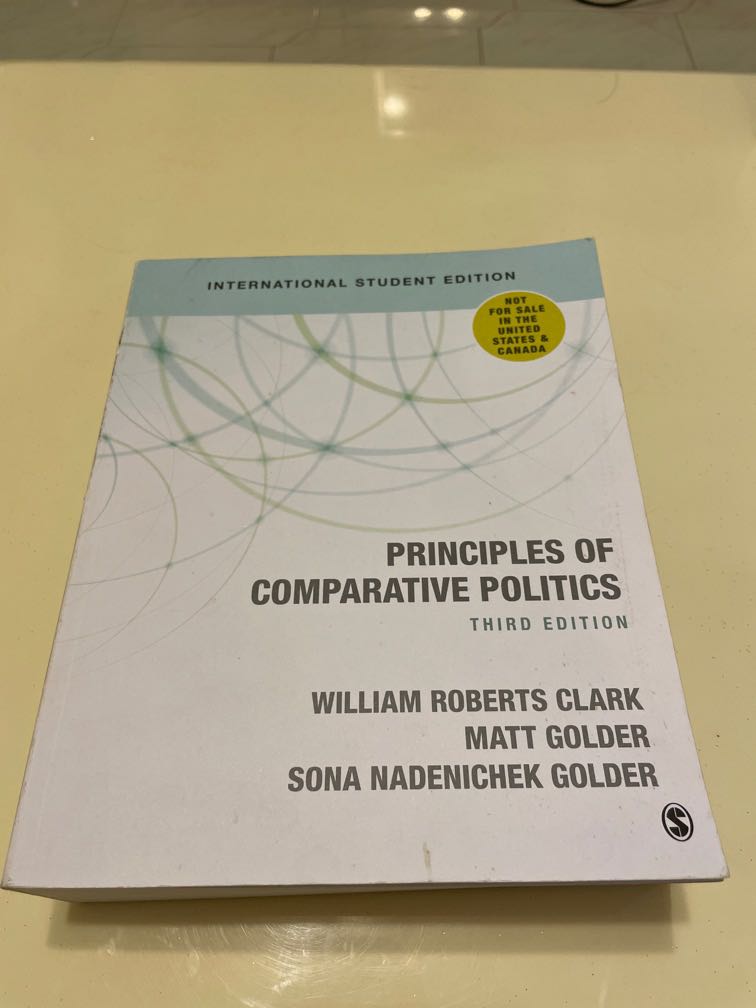 Principles of comparative politics, Hobbies & Toys, Books & Magazines ...