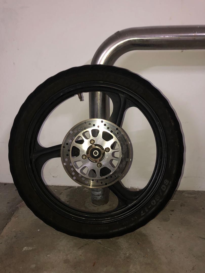 RCB SP399 3 Spoke 3 batang Rim Yamaha spark Lc135, Motorcycles ...