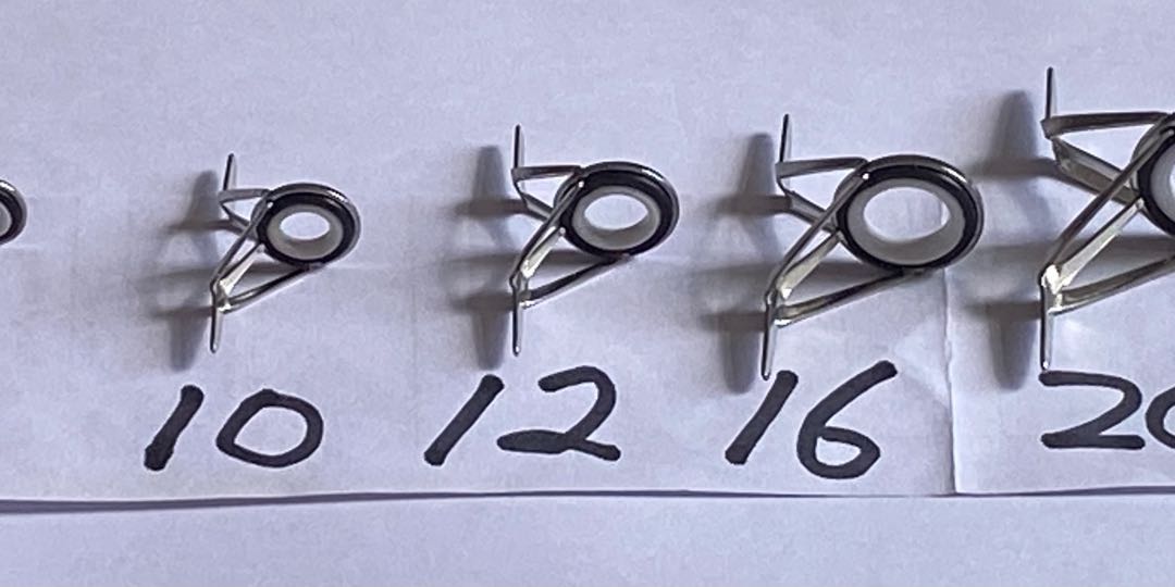 Rod Guide (2 legged white ceramic), Sports Equipment, Fishing on Carousell