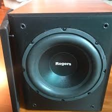 Rogers subwoofer, 音響器材, Soundbar、揚聲器、藍牙喇叭、耳擴 - Carousell