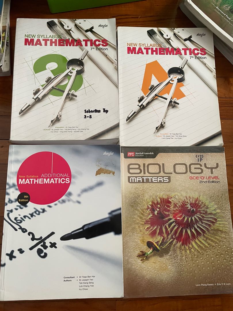 Secondary sch text books, Hobbies & Toys, Books & Magazines, Textbooks ...