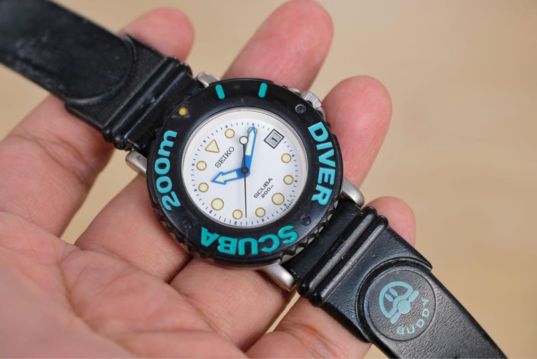 Seiko Buddy duo quartz divers 1989-90, Men's Fashion, Watches ...