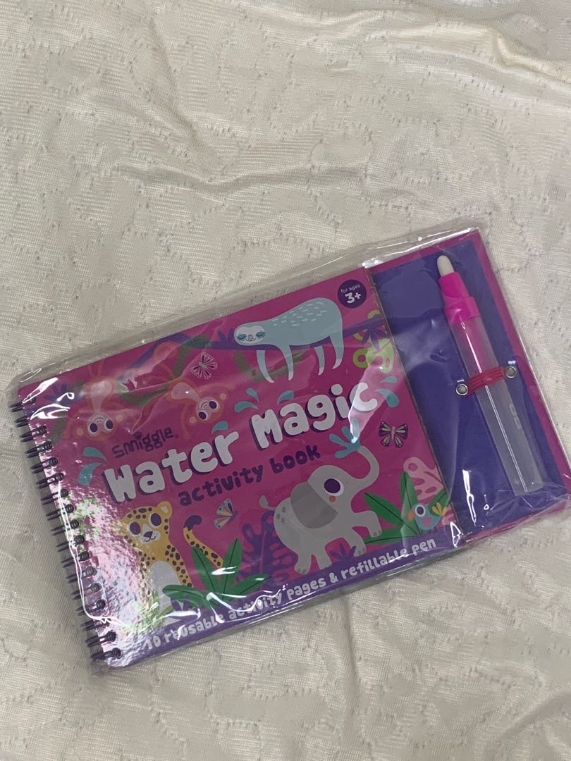 Smiggle Water Magic Activity Book, Hobbies & Toys, Stationary & Craft ...