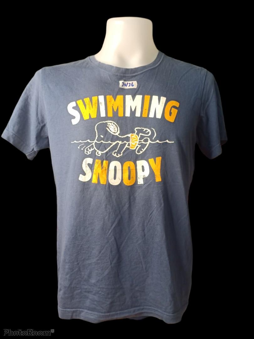 Snoopy Swimming, Men's Fashion, Coats, Jackets and Outerwear on Carousell
