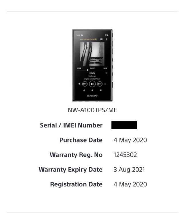 Sony Walkman A100 40th Anniversary, Audio, Portable Audio Accessories ...