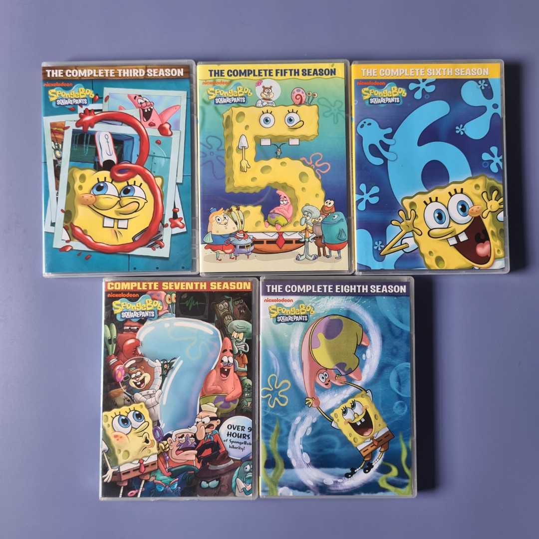 Spongebob Squarepants DVD (The Complete Third Season, The Complete ...