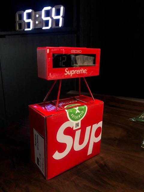 Supreme seiko clock, Furniture & Home Living, Home Decor, Clocks on ...