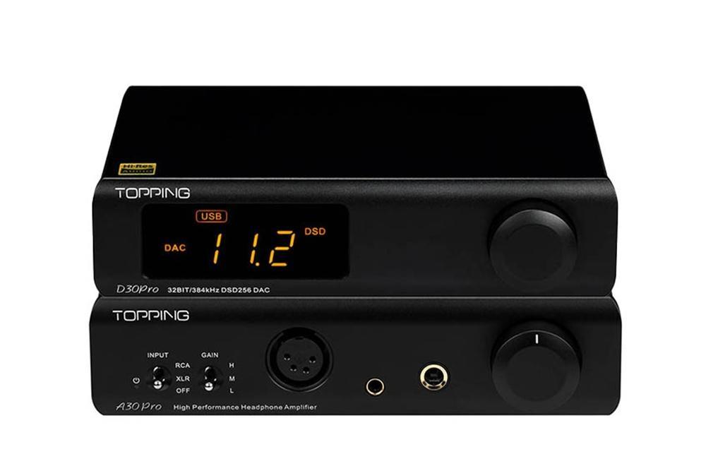 Topping D30 Pro DAC + A30 Pro Amp balanced stack, Audio, Other Audio ...