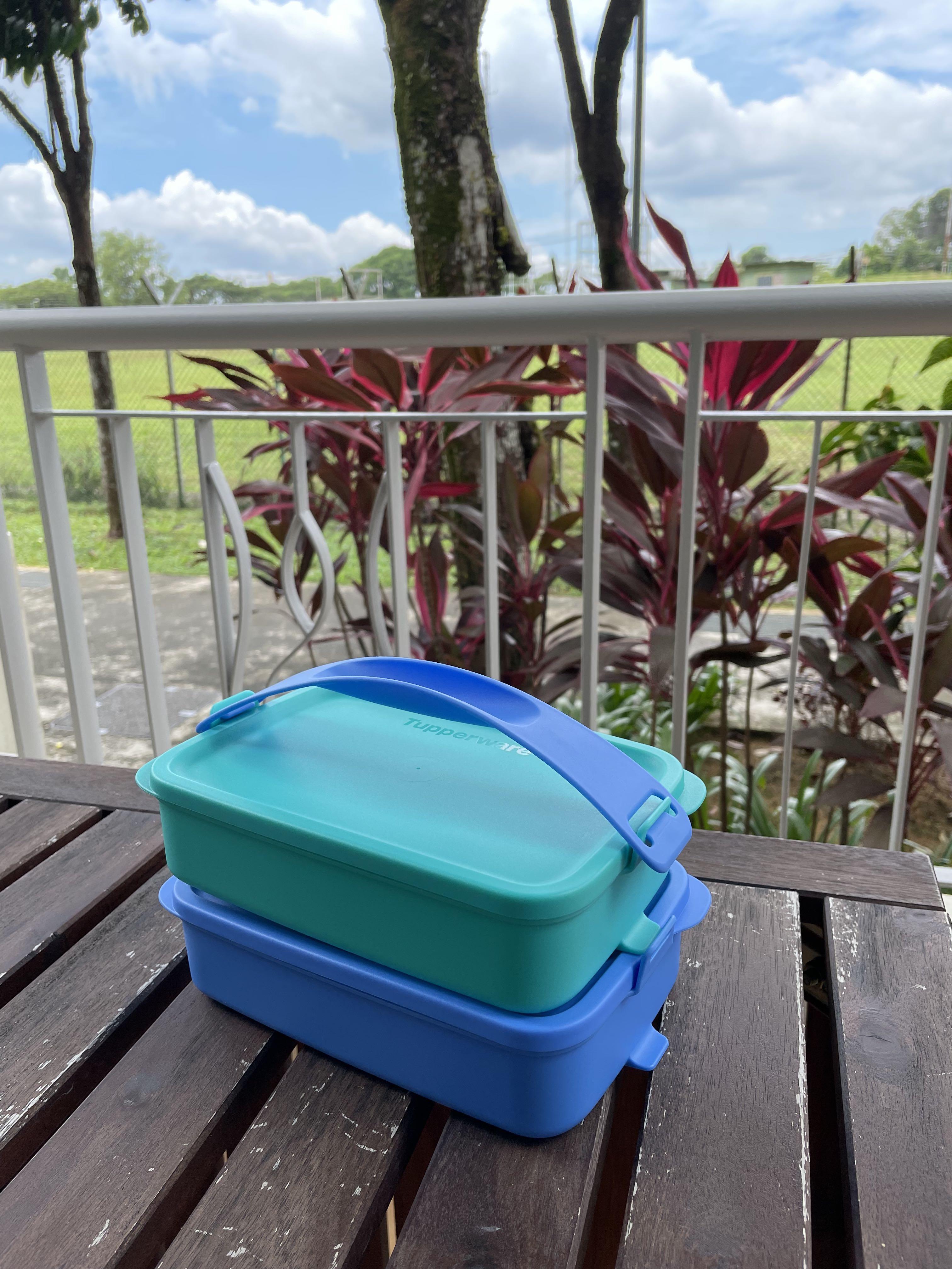 Tupperware Click-to-Go Rectangular Set, Furniture & Home Living ...