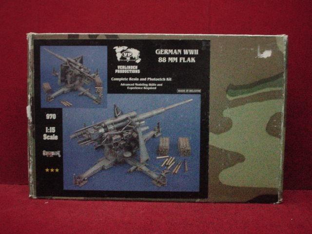 VERLINDEN - GERMAN WWII 88 MM FLAK - 1/15 - 全新齊件, 興趣及遊戲, 玩具 & 遊戲類 ...