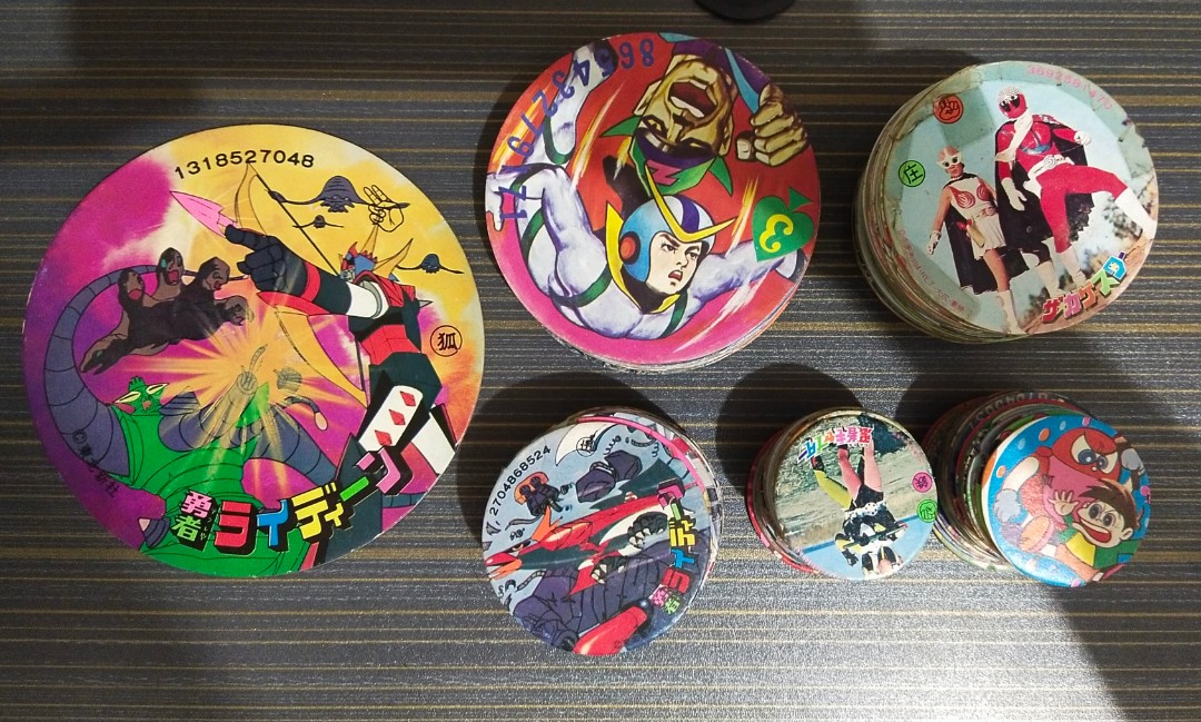 Vintage Japanese Pogs, Hobbies & Toys, Memorabilia & Collectibles ...