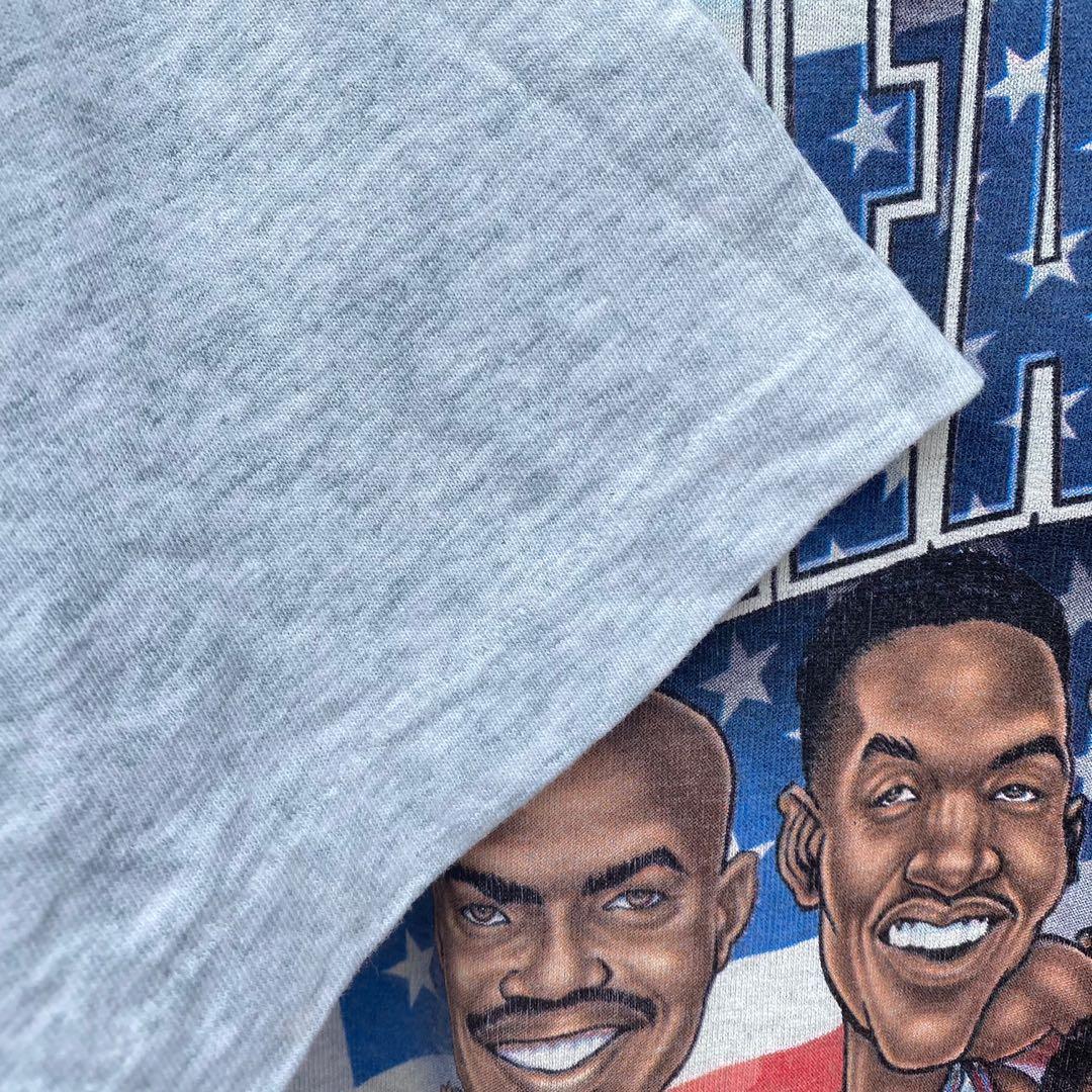 vintage NBA Dream team olympics caricature tee, Men's Fashion, Tops ...