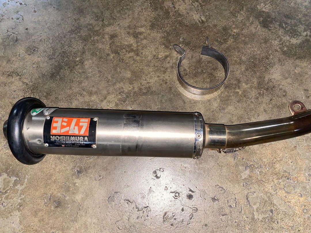 Yoshimura Roundcone Gen 1, Motorcycles, Motorcycle Accessories on Carousell