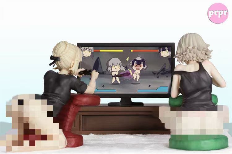 ⚠️正式開訂⚠️ 【Fate/Grand Order】遊戲少女·黑貞德 & 黑呆, 興趣及遊戲, 玩具 & 遊戲類 - Carousell