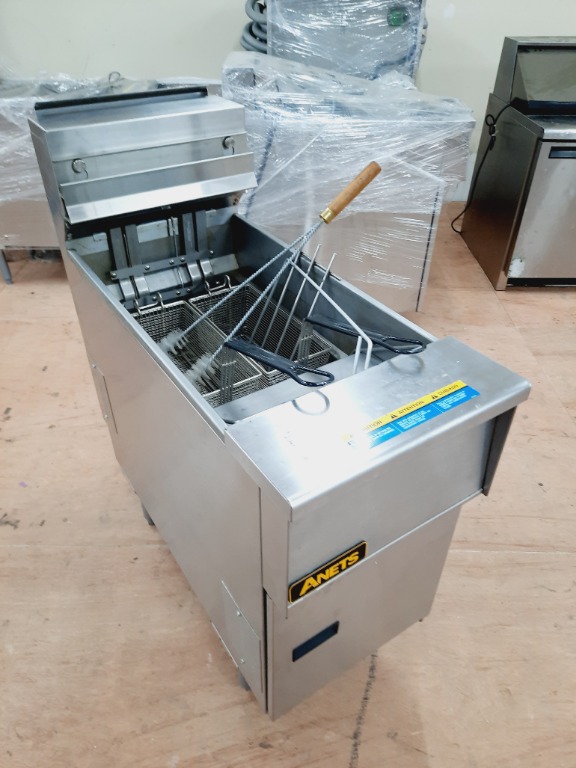 ELECTRIC STANDING DEEP FRYER TWO BASKET ANETS Brand USED, Furniture ...