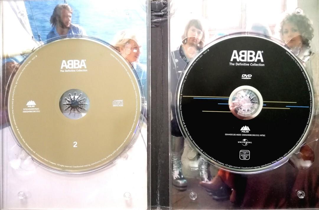arthcd ABBA - The Definitive Collection CD+35-Track DVD+Colour Leaflet ...