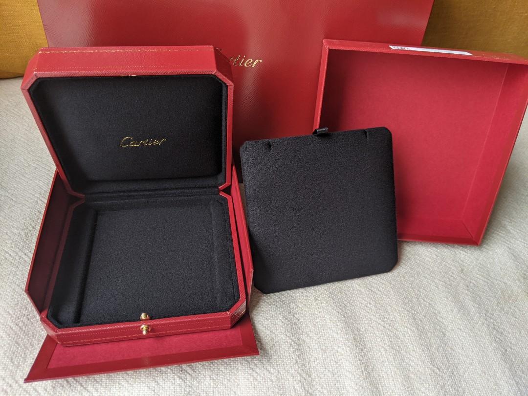 Authentic Cartier necklace box, Women's Fashion, Jewelry & Organisers ...