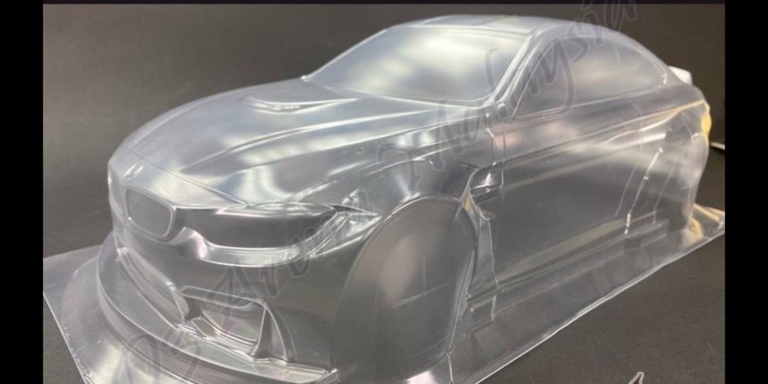 RC BMW M4 1/10 shell BNIB drift touring, Hobbies & Toys, Toys & Games on Carousell