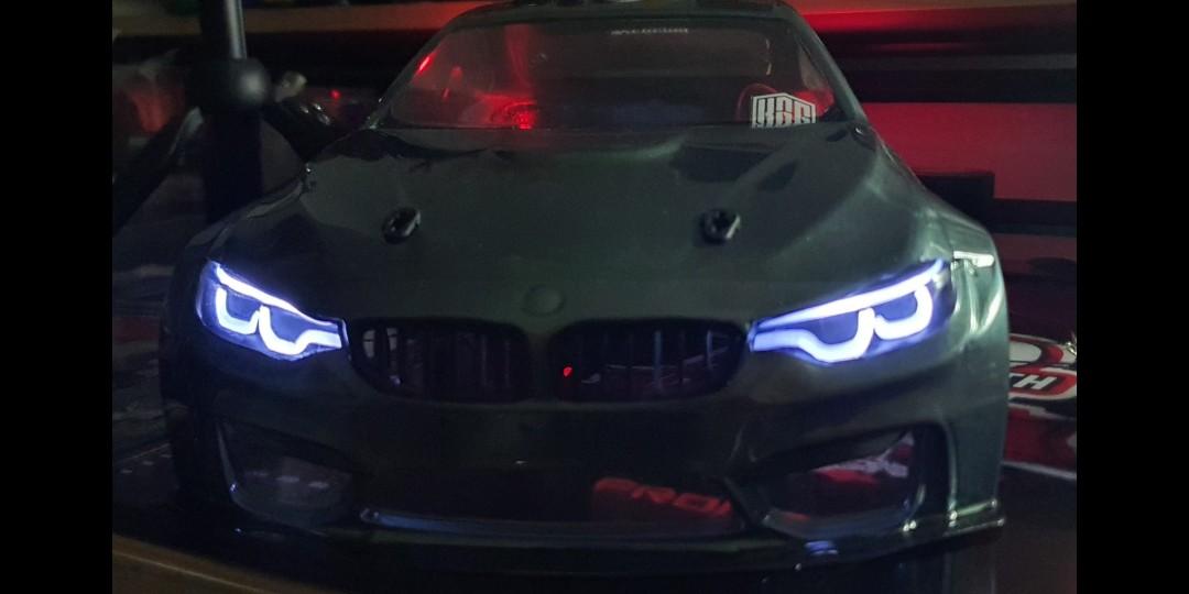 RC BMW M4 1/10 shell BNIB drift touring, Hobbies & Toys, Toys & Games on Carousell