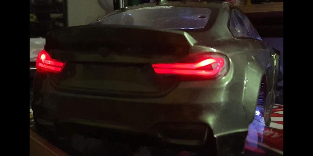 RC BMW M4 1/10 shell BNIB drift touring, Hobbies & Toys, Toys & Games on Carousell