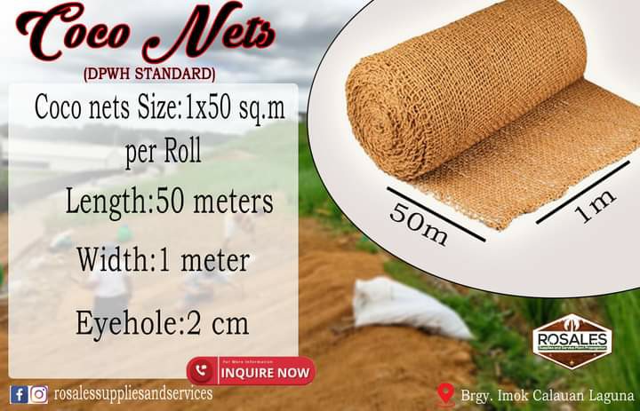COCONETS FOR SLOPE PROTECTION | S400 Coco Nets | Coco Nets Manufacturer ...