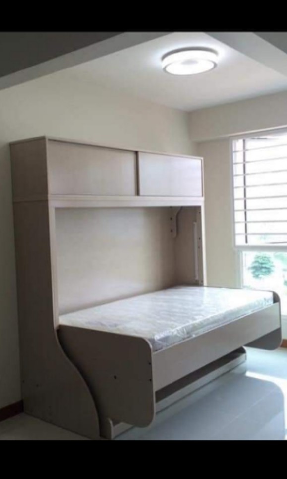 Convertible Bed & Study Table / Desk, Furniture & Home Living ...