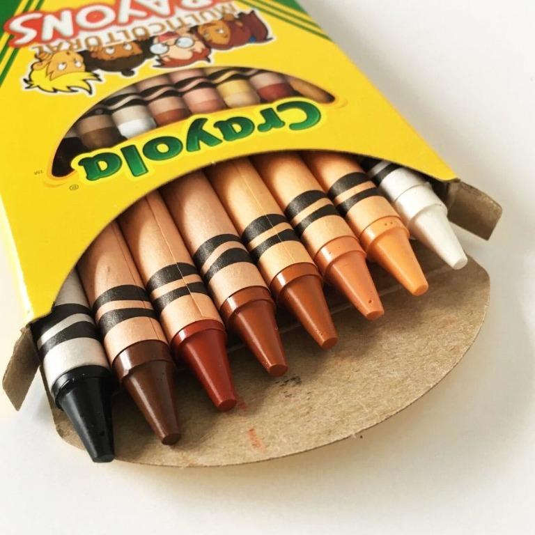 Crayola Multicultural Crayons (Pack of 8 Crayons) Colors of the World ...