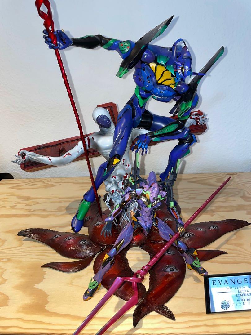 Customized Handmade Evangelion EVA 01 Statue, Hobbies & Toys ...