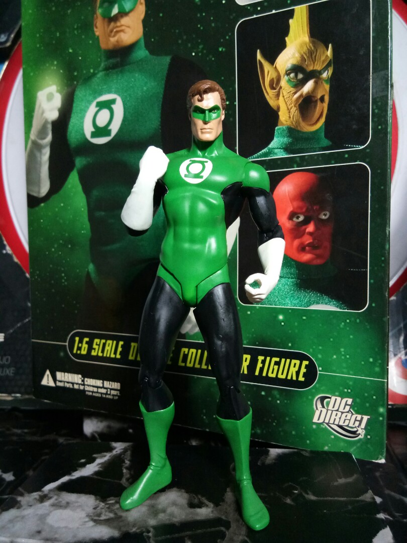 DC Direct Justice League Alex Ross Green Lantern Hal Jordan Figure ...